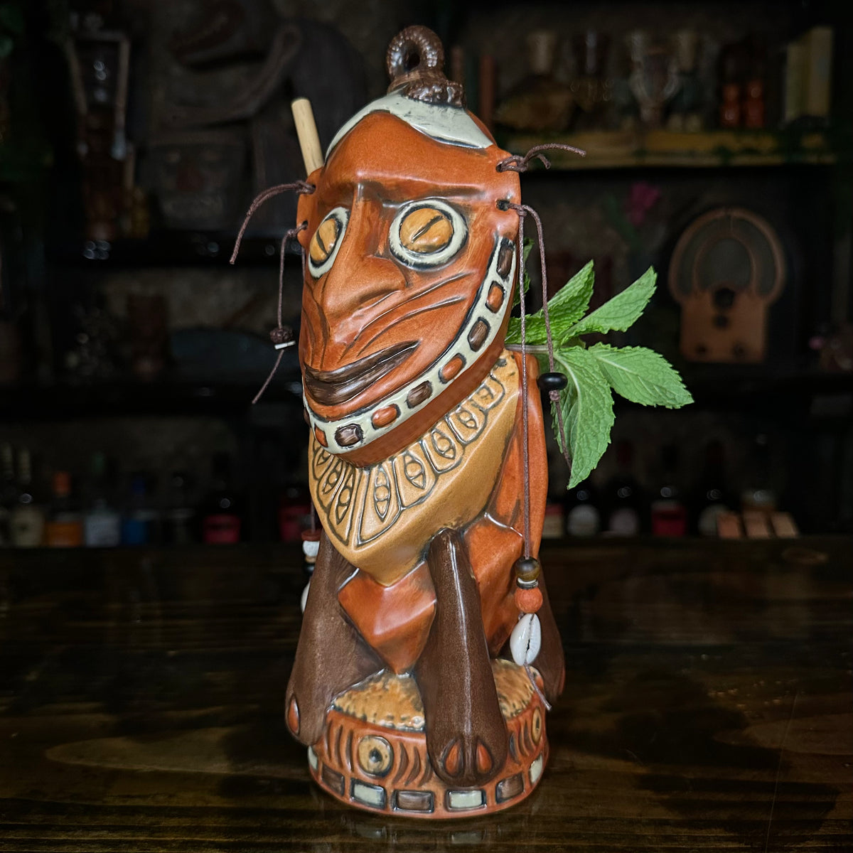 Danielle Mann's "Headhunter Trophy" - Ceramic Tiki Mug - Ready to Ship ...