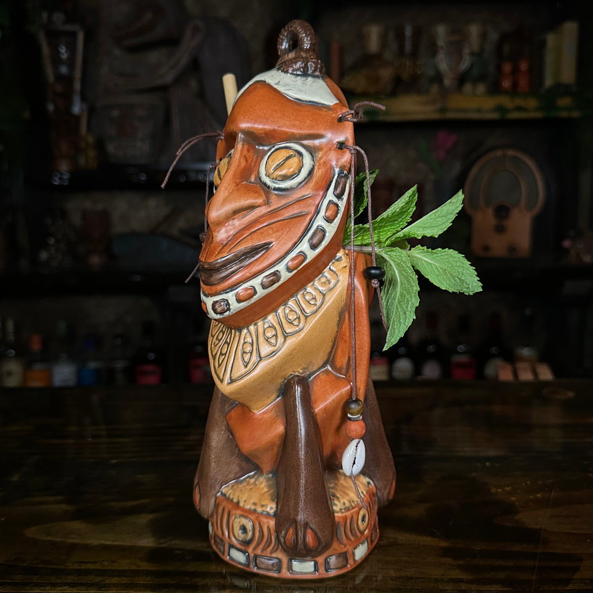Danielle Mann's "Headhunter Trophy" - Ceramic Tiki Mug - Ready to Ship ...