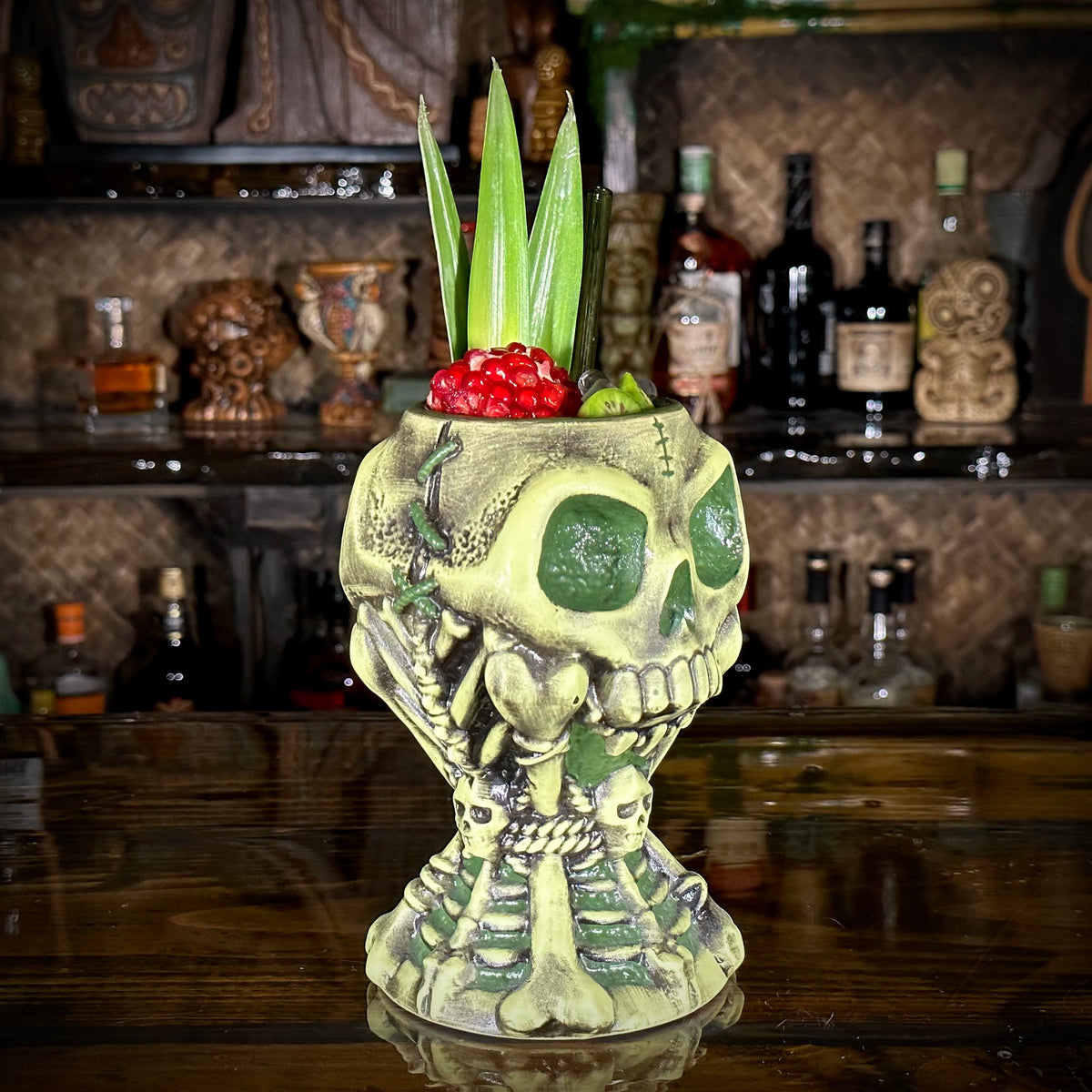 Jeff Granitos Calix Mortis Ceramic Tiki Mug Ready To Ship Free S