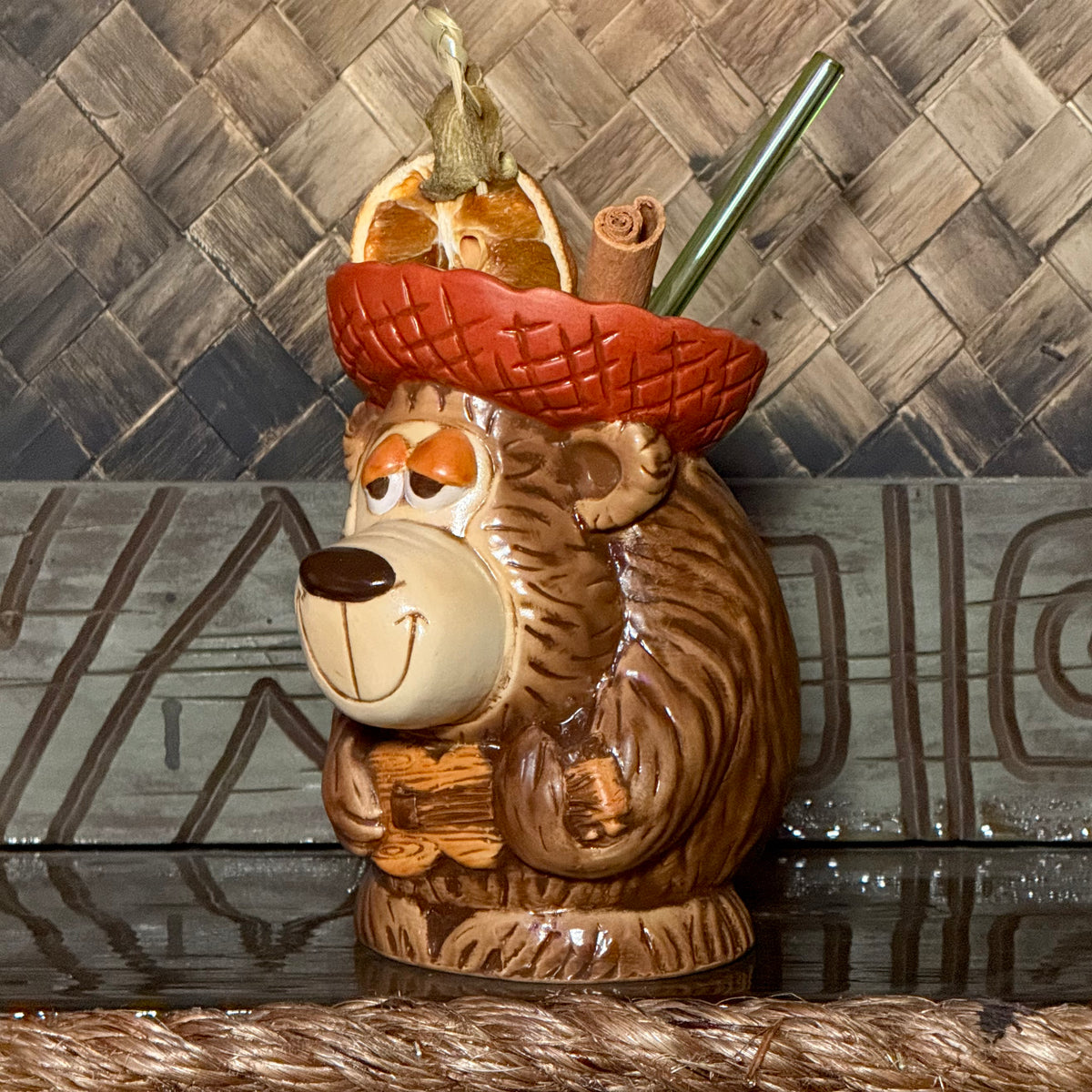 Tiki tOny's Tiki Bear Jamboree (Red) - Ceramic Tiki Mug - Limited Edit ...