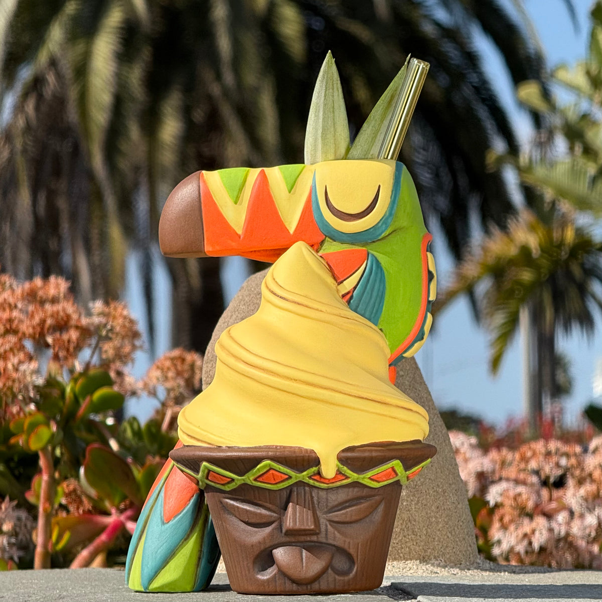 Jeff Granito's Toucan Whip - Ceramic Tiki Mugs - Blue + Green ...