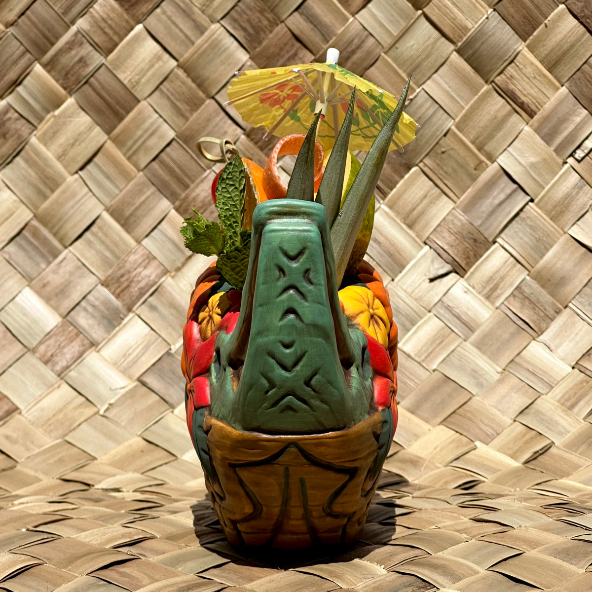 Tiki tOny's Flower Boat Canoe - Ceramic Tiki Mug - Limited Edition / L ...