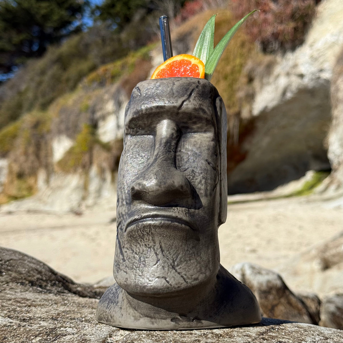 Mysterious Moai - Ceramic Tiki Mug - Limited Edition / Limited Time Pr ...