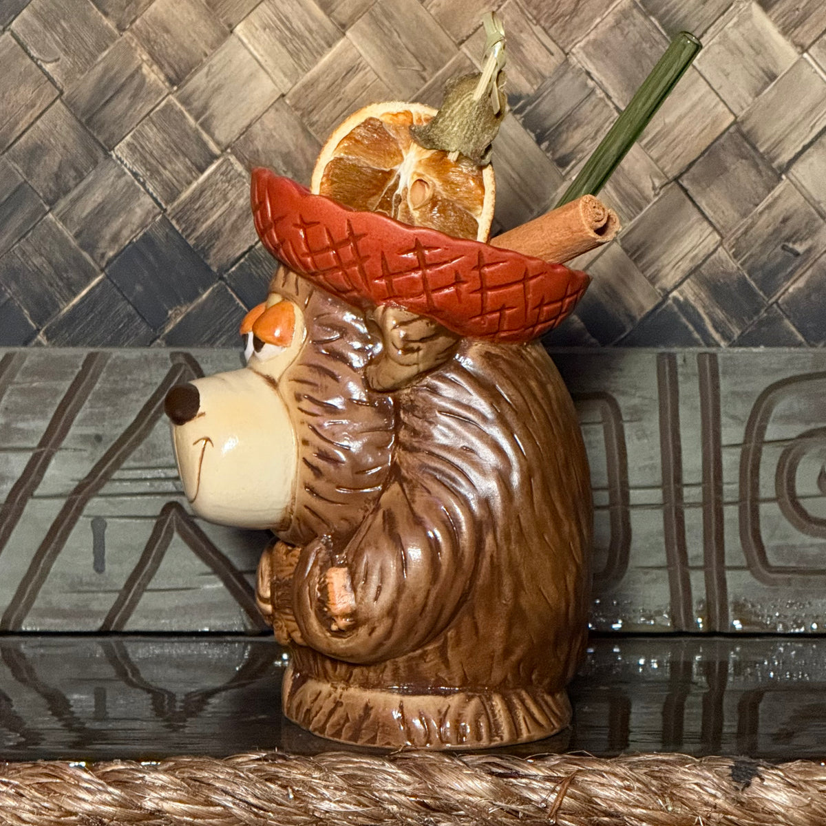 Tiki tOny's Tiki Bear Jamboree (Red) - Ceramic Tiki Mug - Limited Edit ...