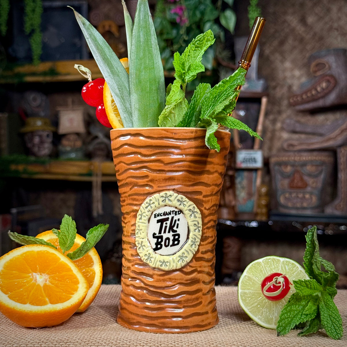 Tiki tOny's Enchanted Tiki Bob (Toasty Coconutty Brownge + Tahitian Te ...