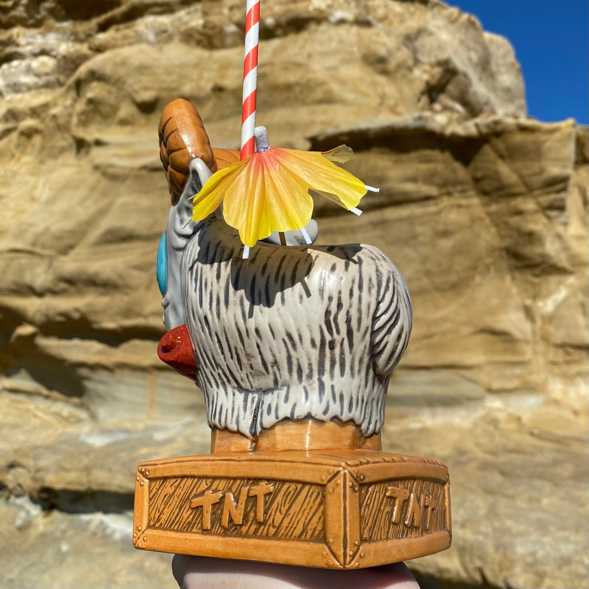 Tiki tOny's KAO POW The Thunder Goat Tiki Mug (Whoopsies), sculpted by ...