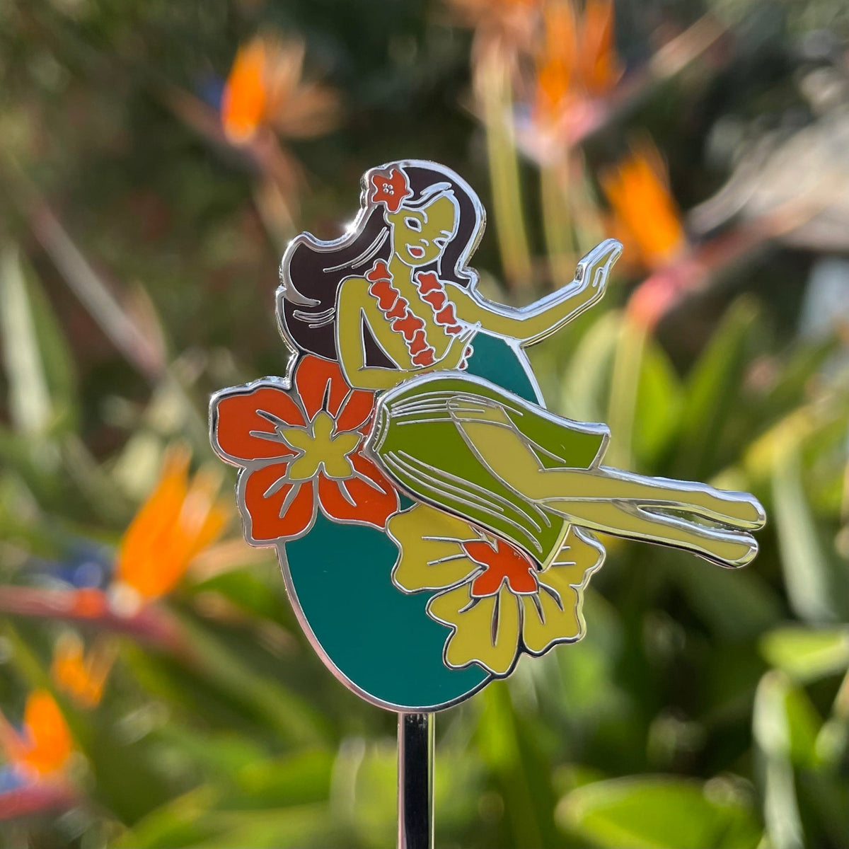Classic Hula Metal Enamel Swizzle Stick - Ready to Ship! – Tikiland ...