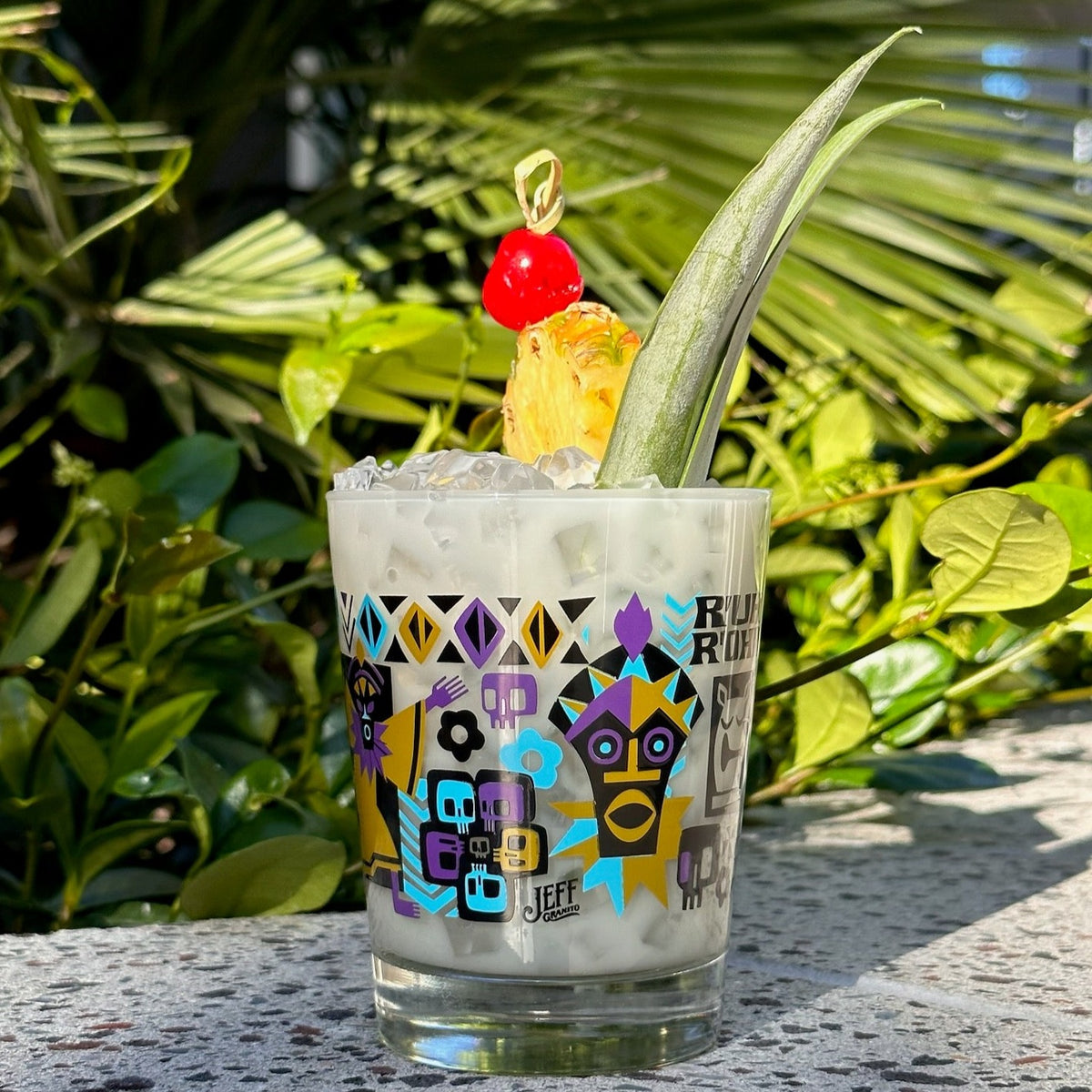 Jeff Granito's 'R'uh R'oha' Mai Tai Cocktail Glass - Rolling Pre-Order ...