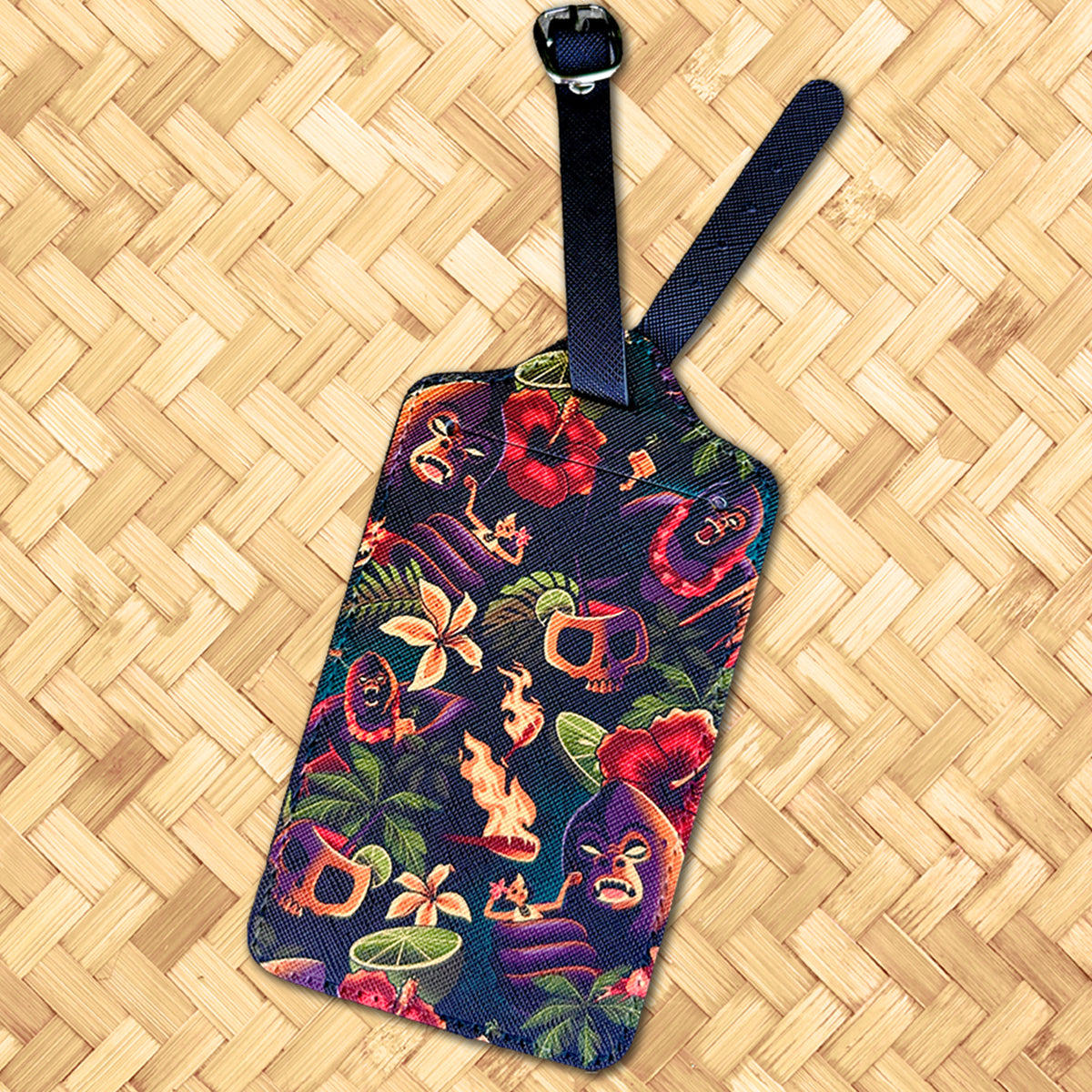 Jeff Granito's 'Tiki Kong' Luggage Tag - Rolling Pre-Order / Ready to ...