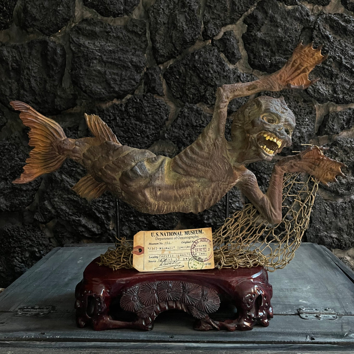 Thor’s ‘Koro Sea Fiji Mermaid’ Original Sculpture - One of a Kind ...