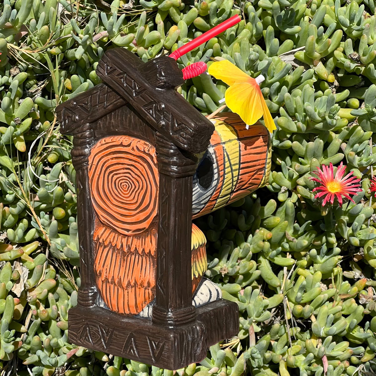 Tiki tOny's Hanging Toucan Tiki Mug (Orange-Yellow), sculpted by Thor ...