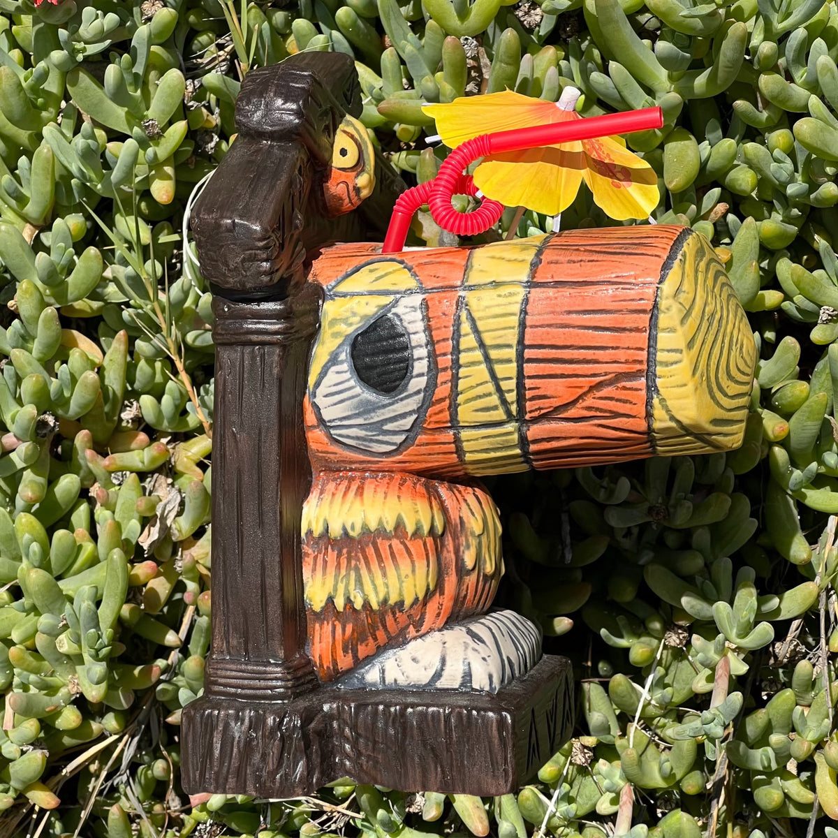 Tiki tOny's Hanging Toucan Tiki Mug (Orange-Yellow), sculpted by Thor ...