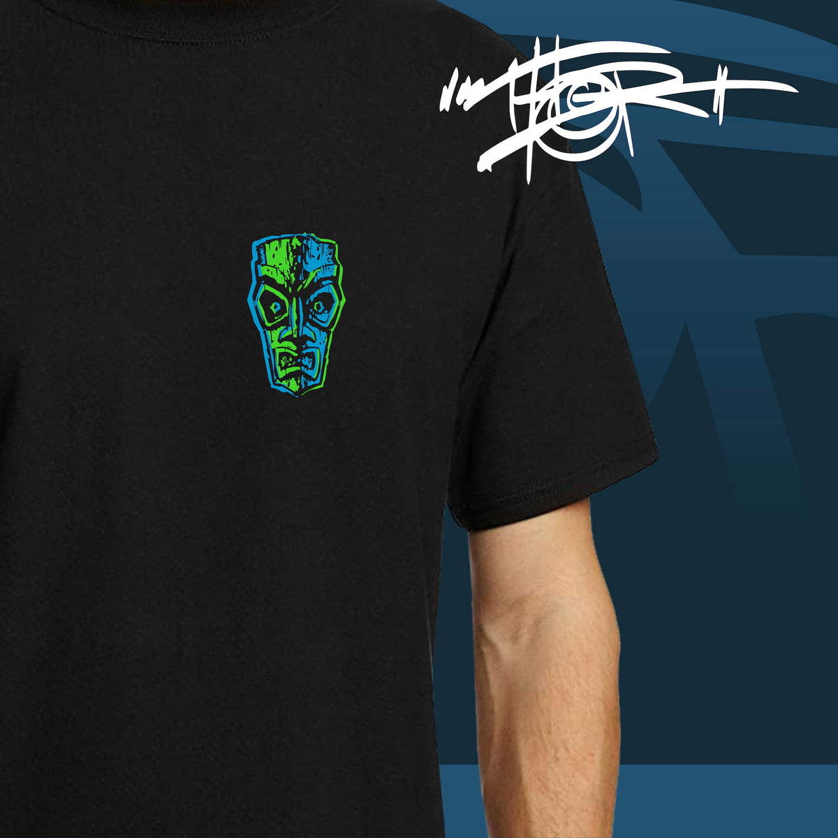Tom Thordarson for TikiLand Trading Co. 'Shrunken Head Tee' - Unisex ...