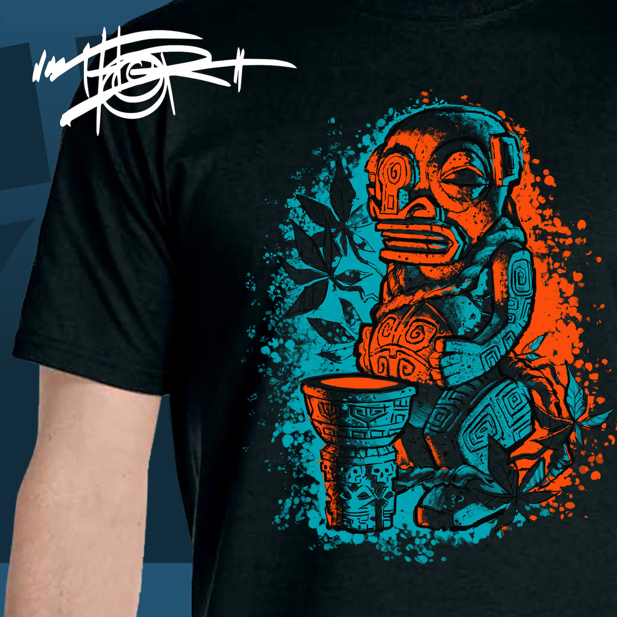 Tom Thordarson for TikiLand Trading Co. 'Shrunken Head Tee' - Unisex ...
