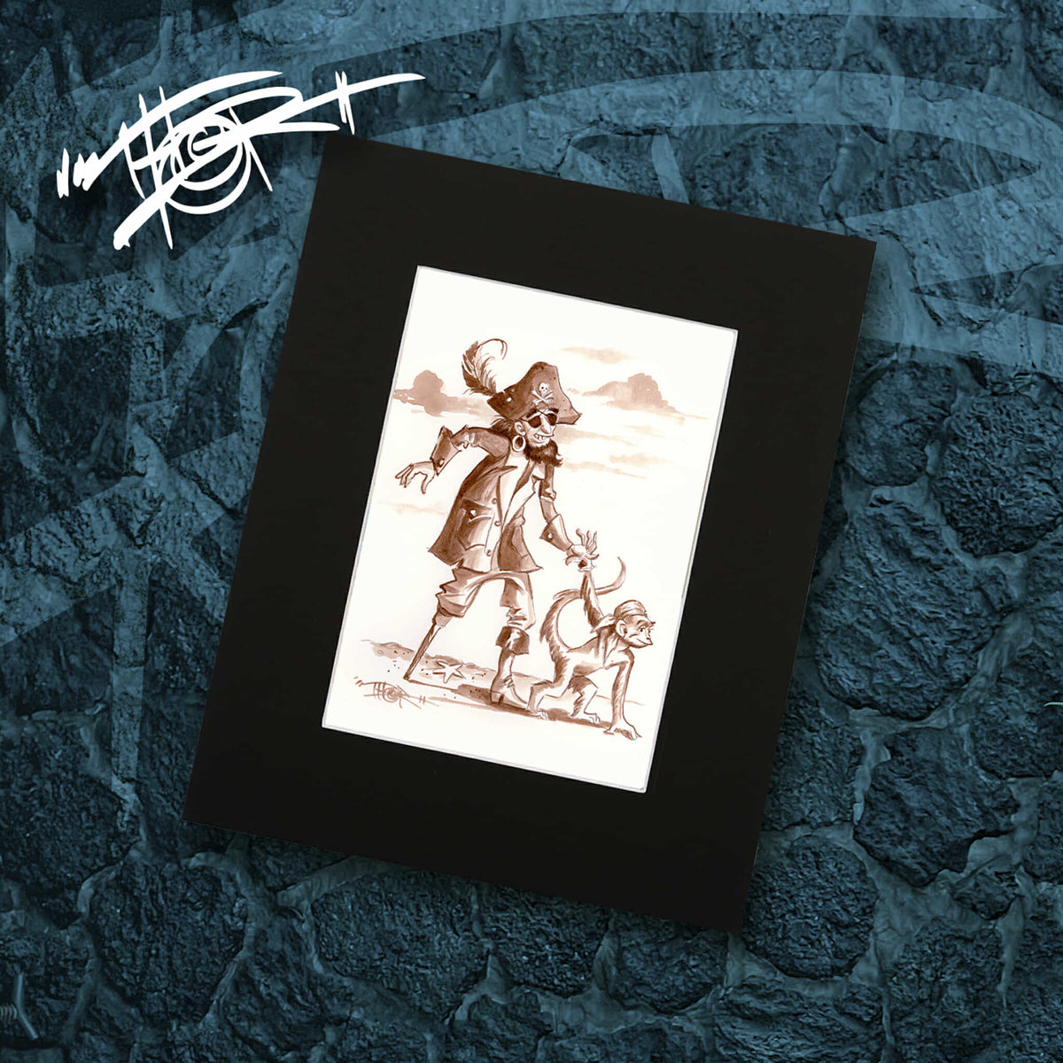 Thor's 'The Seeing Eye Monkey' Print – Tikiland Trading Co.